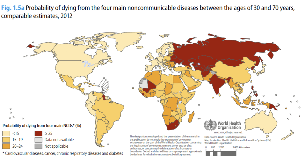 NCDs Map - Arogya World