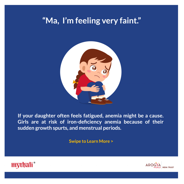 Iron Deficiency in Adolescents - Arogya World